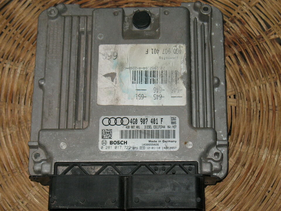 ECU AUDI A5 A6 A7 3.0 0281017722 4G0907401F EDC17CP44 HW:H37 – EcuFacile