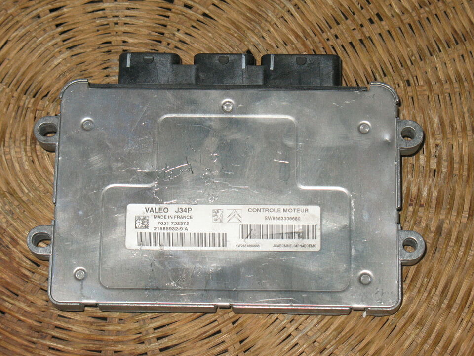 ECU PEUGEOT 207 VALEO J34P SW 9663306680 HW 9663306680 – EcuFacile