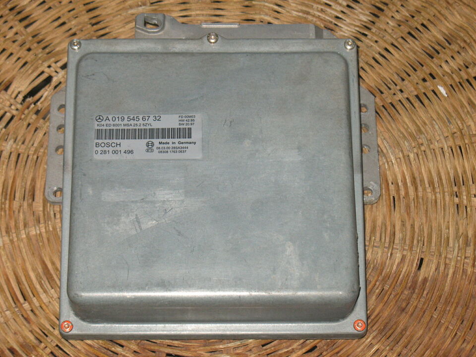 ECU MERCEDES SPRINTER 2.9 TDI BOSCH 0281001497 A0195456732 MSA 15.2-3 ...