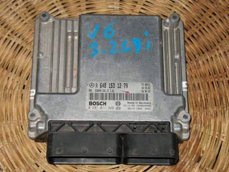 ECU MERCEDES W211 320 CDI BOSCH 0281011349 A6481531279 EDC 16C2-7.23 ...