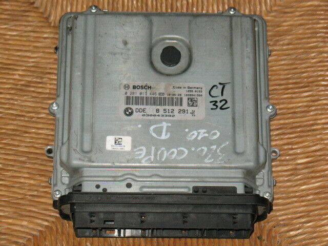 ECU CENTRALINA BMW E90 320 D 0281017446 DDE8512291 EDC17C41-4.17 ...