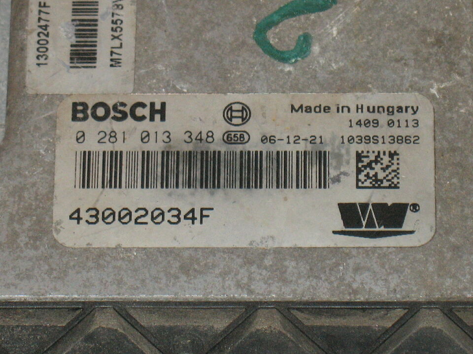 LDV MAXUS VAN 2.5 CRD BOSCH 0281013348 43002034F EDC16C39 5.E1 – EcuFacile