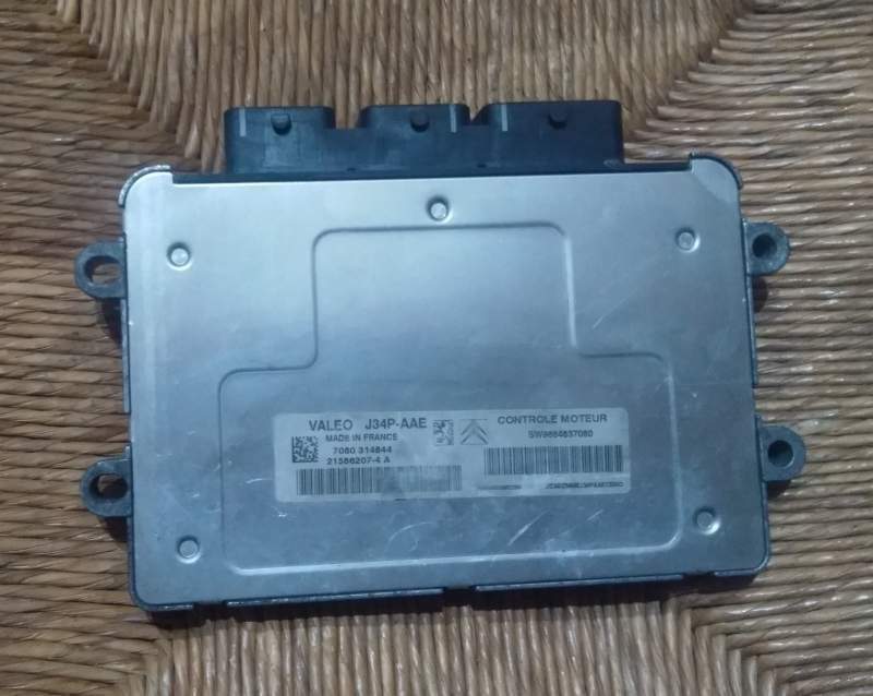 ECU CITROEN PEUGEOT VALEO J34P-AAE SW 9664637080 HW 9655883280 – EcuFacile