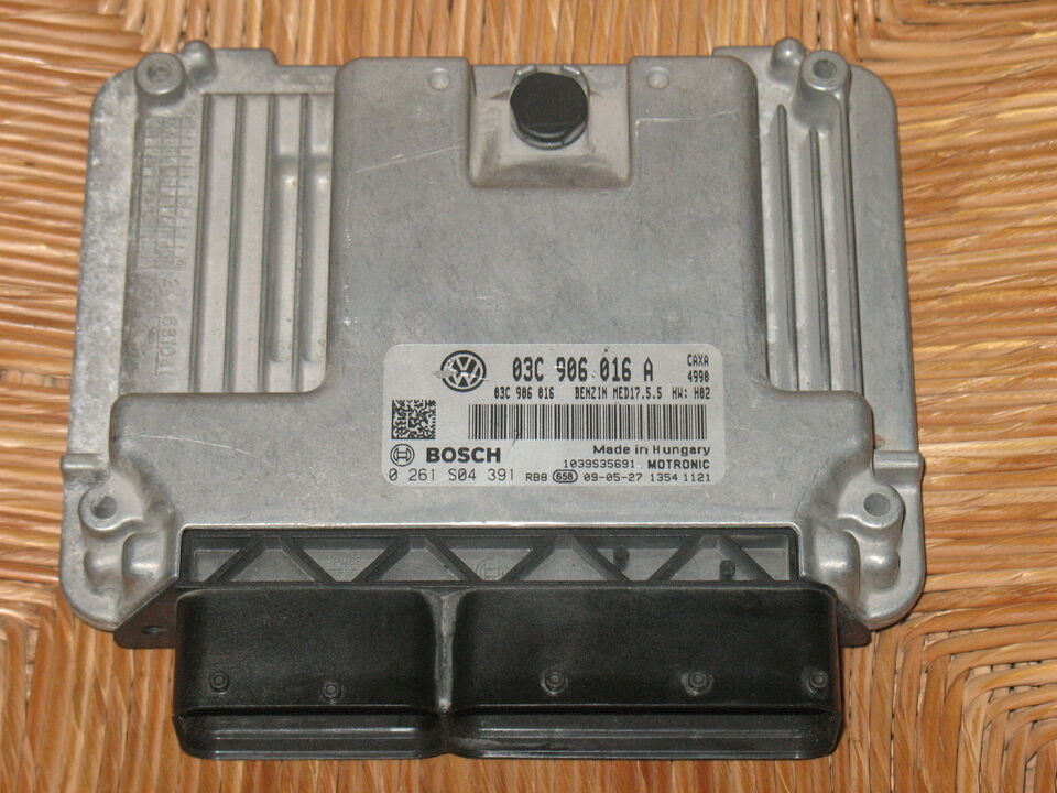 ECU VW MED17 5.5 03C906016A 0261S04391 HW: H02 03C906016 A – EcuFacile