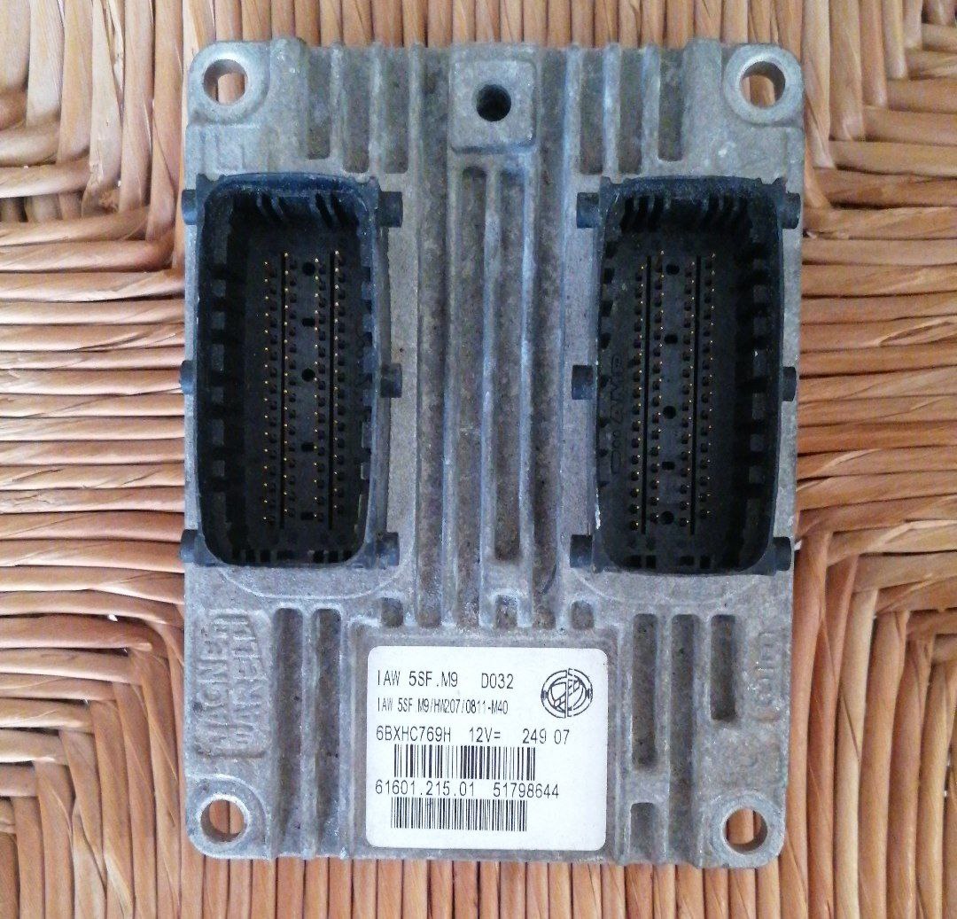 ECU LANCIA IAW 5SFM9 HW207 51798644 IAW 5SF.M9 HW207 vergine – EcuFacile