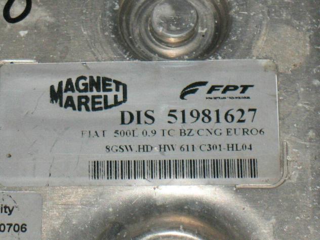 ECU Fiat 500L MARELLI FPT 51981627 8GSW.M3 HW611 – EcuFacile